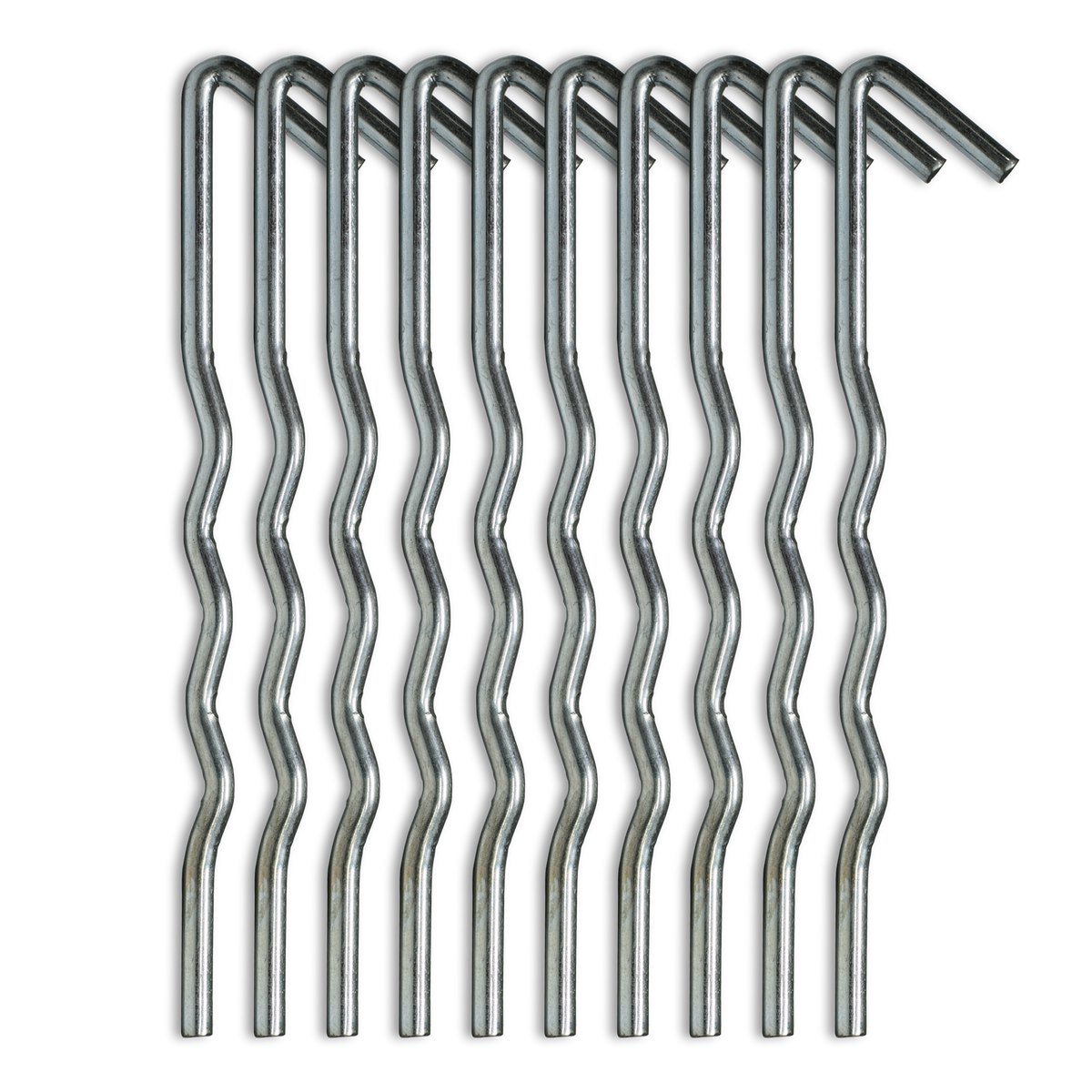Zempire Crinkle Cut Tent Pegs / Stakes 8mm (10pcs) – Zempire NZ