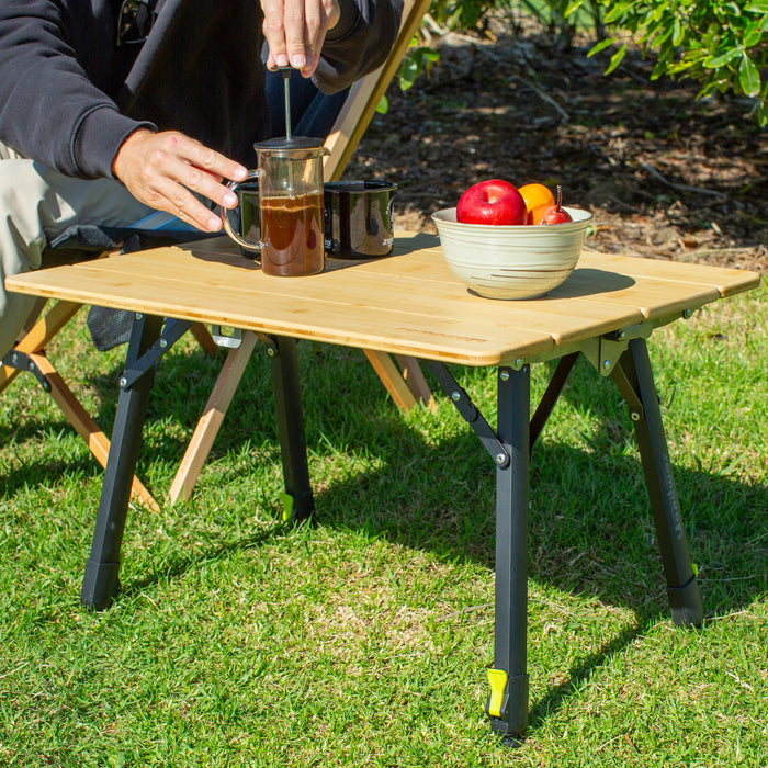 Zempire Kitpac Pro Standard - Bamboo Camping Table – Zempire NZ
